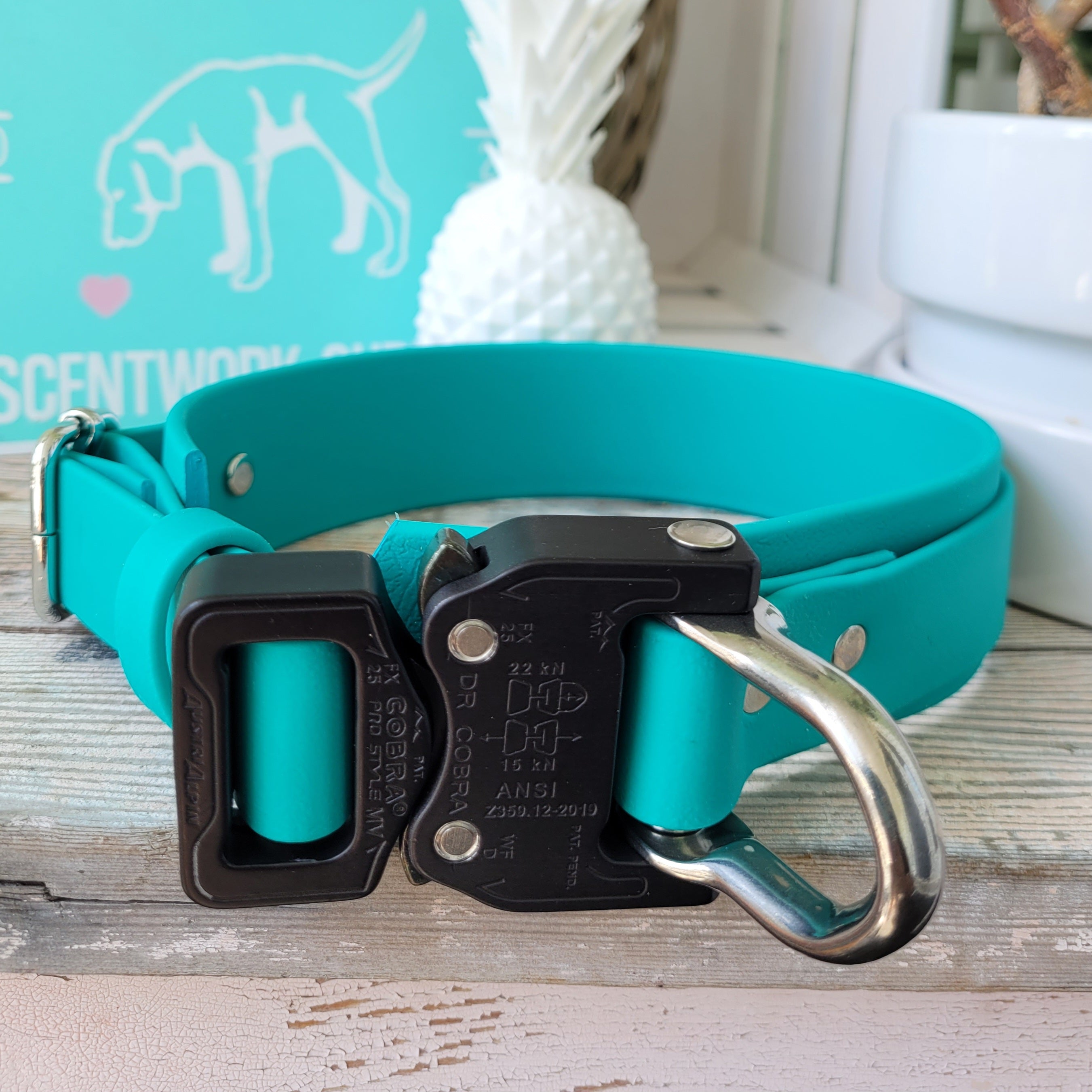 COBRA® BioThane® Collar – Nose and Hearts Scentwork Supplies